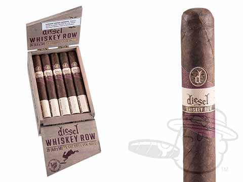 Diesel Whiskey Row Sherry Cask Toro 6 x 50—Box - 20 Total Cigars - Best ...