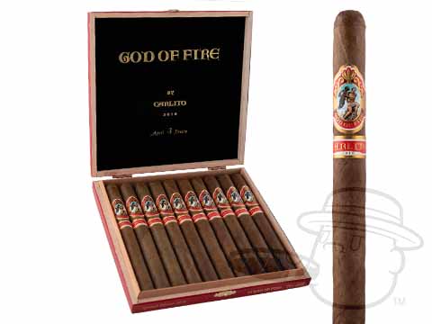 God Of Fire By Carlito Churchill 7 x 48—Box - 10 Total Cigars - Best ...