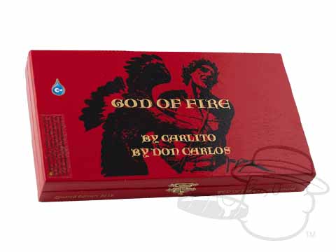 God Of Fire LE Sampler Various Sized Cigars—Box - 5 Total Cigars - Best ...