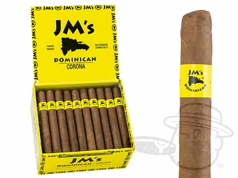 JM's Dominican Corona Connecticut 5 1/2 x 42—Box - 50 Total Cigars ...