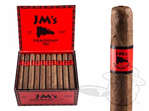 JM's Dominican Toro Corojo 6 x 50—Box - 50 Total Cigars - Best Cigar Prices