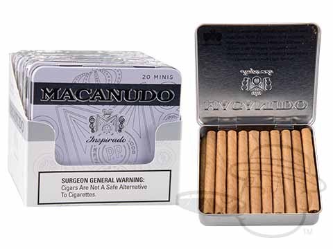 Macanudo Inspirado White Mini 3 x 20—Tins: 100 Cigarillos - Best Cigar ...