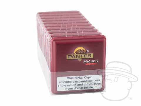 Panter Mignon Red Vanilla 3 3/8 x 21—Tins: 200 Cigarillos - Best Cigar ...