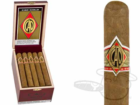 CAO Gold Corona 5 1/2 x 42—Box - 20 Total Cigars - Best Cigar Prices