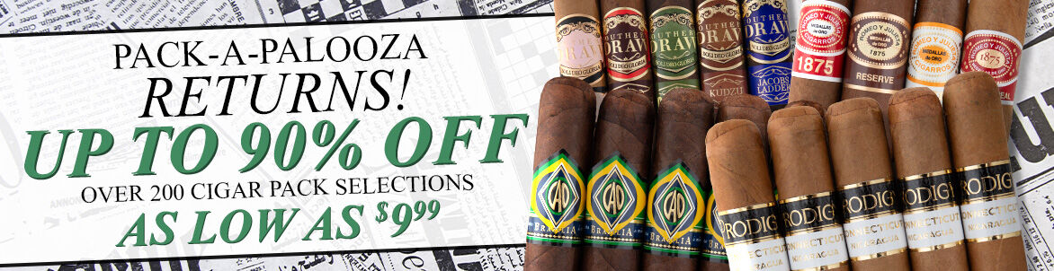 200+ Cigar Packs from $9.99! - Best Cigar Prices