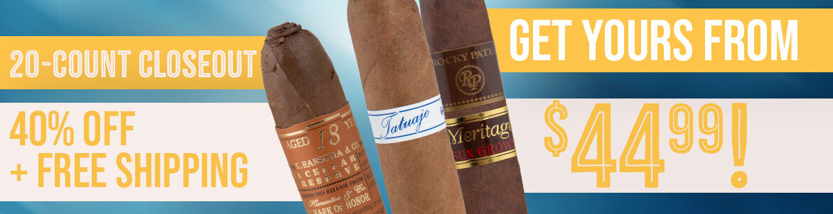 40% OFF 20-Count Boxes! - Best Cigar Prices