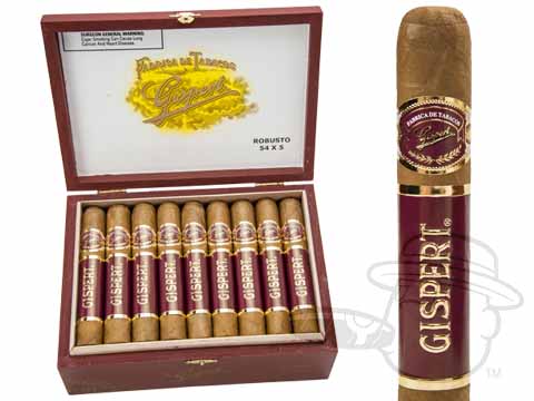 Gispert Robusto 5 x 54—Box - 25 Total Cigars - Best Cigar Prices