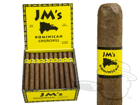 JM's Dominican Churchill Sumatra 6 3/4 x 50—Box - 50 Total Cigars ...