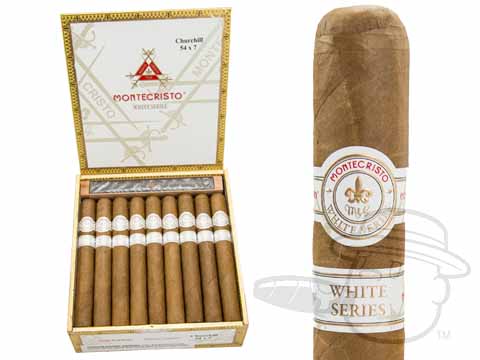 Montecristo White Label Churchill 7 x 54—Box - 27 Total Cigars - Best ...