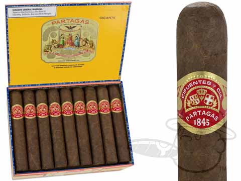 Partagas Gigante 6 x 60—Box of 25 - Best Cigar Prices